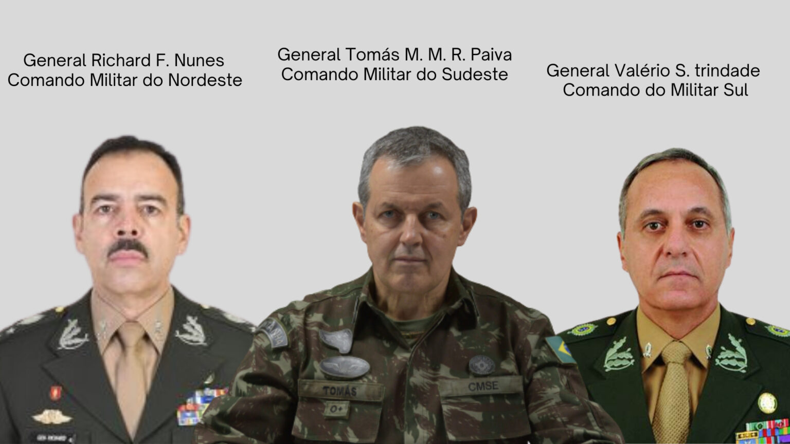 Neto do ex-presidente General João Figueiredo afirma que três atuais ...