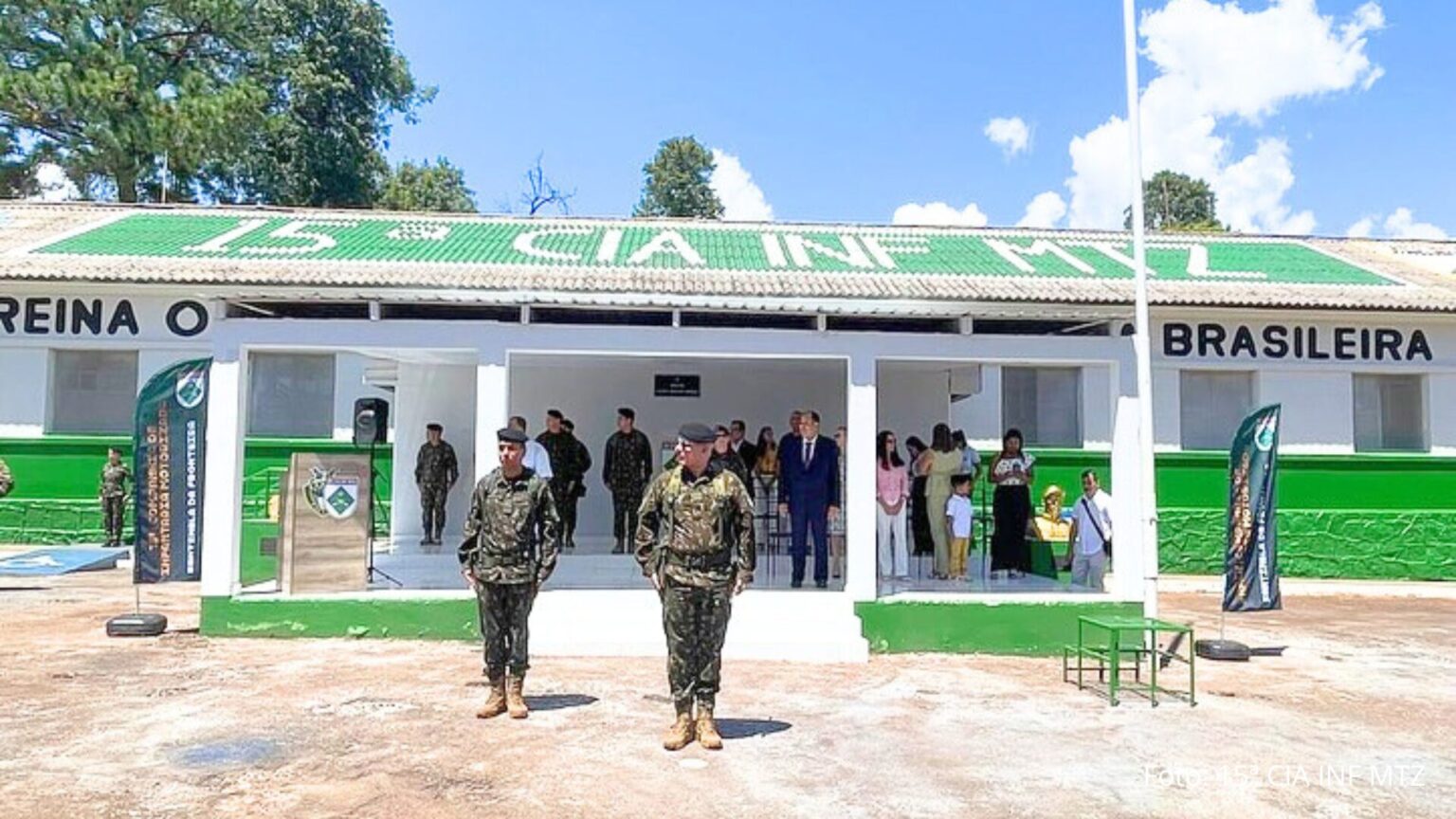 15ª Cia Inf Mtz do Exército Brasileiro completa 76 anos em Guaíra ...